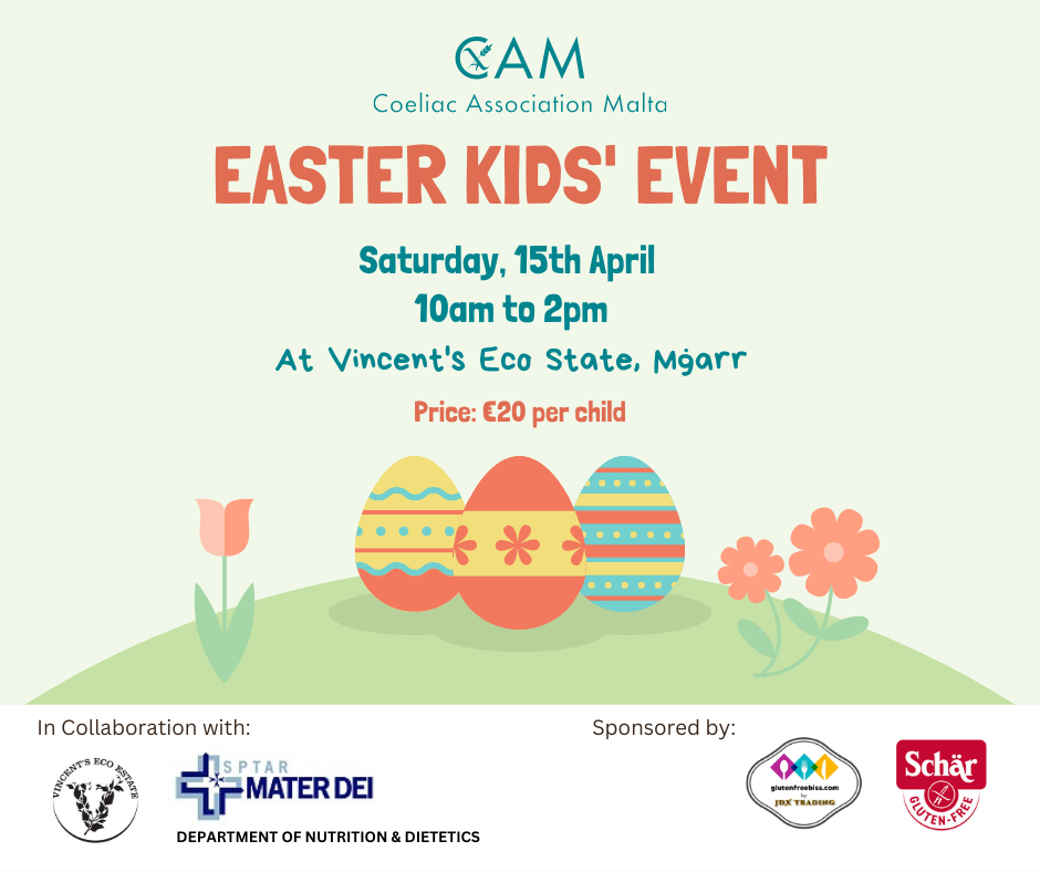 Easter Kids' Event - Coeliac Association Malta